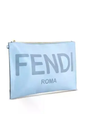 Fendi Embossed Clutches