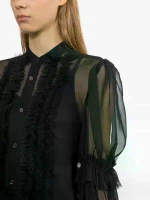 Noir Kei Ninomiya Ruffled Blouse