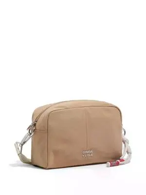 Bimba Y Lola Bimba Y Lola Zip Satchel Bag With Detachable Strap Neutrals
