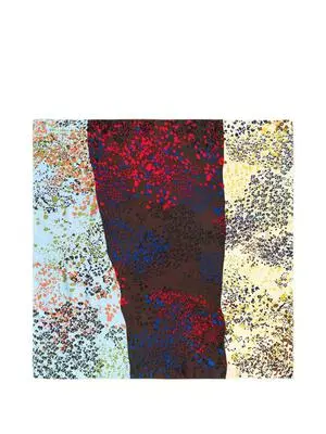 Bimba Y Lola Patterned Scarf - Brown