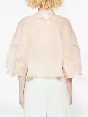 Max Mara Donna Flared Cape - Pink