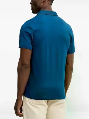 Michael Kors Buttoned Polo Shirt - Blue