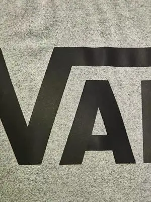 VANS Logo-print Kangaroo-pocket Hoodie - Grey