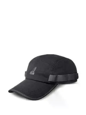 KANGOL Logo Detail Baseball Cap - Black