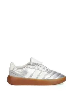 Adidas Barreda Mundial Three-stripes Padded Sneakers - Silver