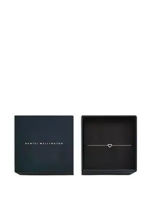DANIEL WELLINGTON Gold Tone Heart Motif Chain Bracelet - Pink