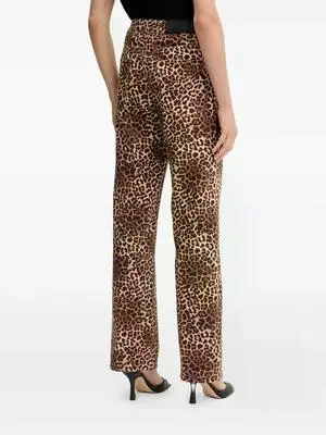 SILVIAN HEACH Animal Print Jeans