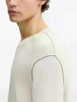 Marc O'polo Stitch Detail Crew Neck Sweater