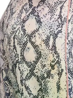 OUI Snake-print Trousers