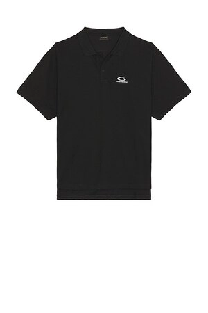 Balenciaga Short Sleeve Regular Polo - Black