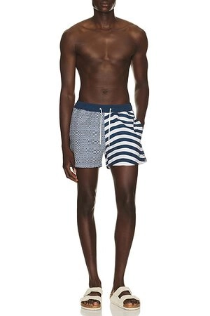 EDMMOND STUDIOS Circus Swim Shorts - Plain Navy