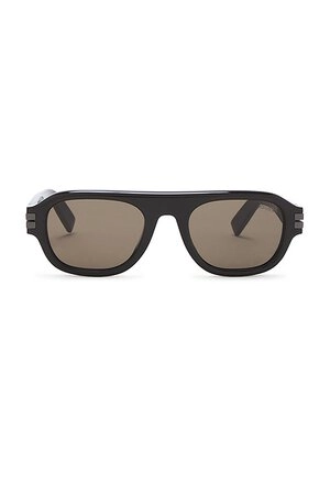 Zegna Geometric Sunglasses - Brown