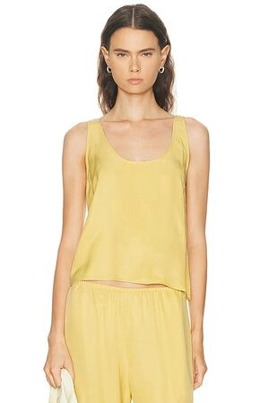 LESET Kim Scoop Tank Top