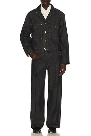 LEMAIRE Trucker Jacket With Studs