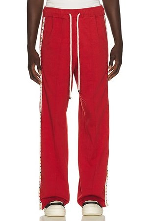 NAHMIAS Novelty Track Pant - Ruby