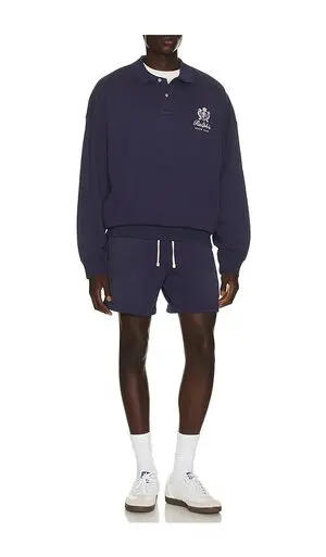 Polo Ralph Lauren Island Fleece Knit Pull On Short - Blue