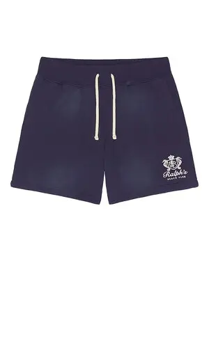 Polo Ralph Lauren Island Fleece Knit Pull On Short - Blue