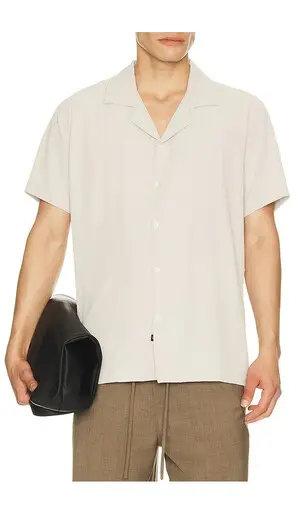 Rails Amalfi Camp Collared Shirt In . Also - Grey