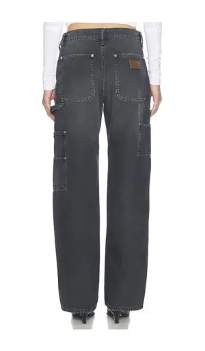 Alexander Wang Mid Rise Carpenter Jeans With Zip