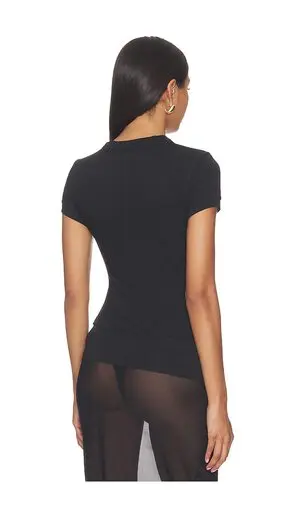 Alexander Wang Layered Short Sleeve Top