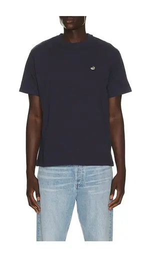 EDMMOND STUDIOS Duck Patch Tee In . Also - Navy