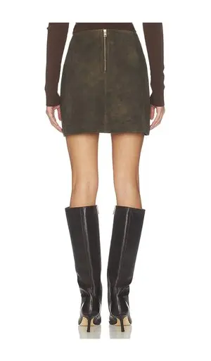 LAMARQUE Jorden Suede Mini Skirt