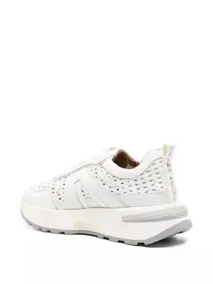 ALEXANDER SMITH Liverpool Perforated Leather Sneakers