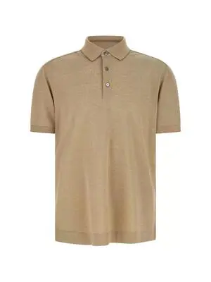 Zegna Piqué Short-sleeve Polo Shirt