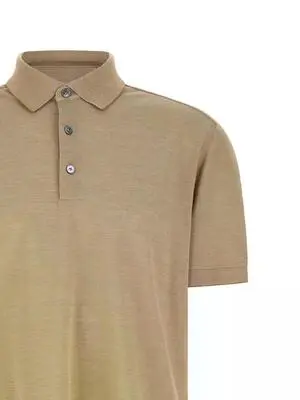 Zegna Piqué Short-sleeve Polo Shirt
