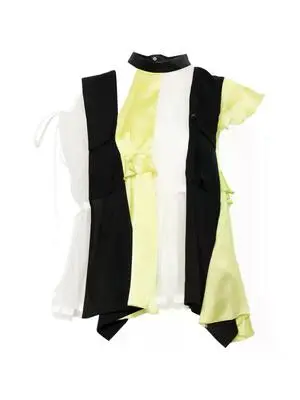 Sacai Sleeveless Blouses