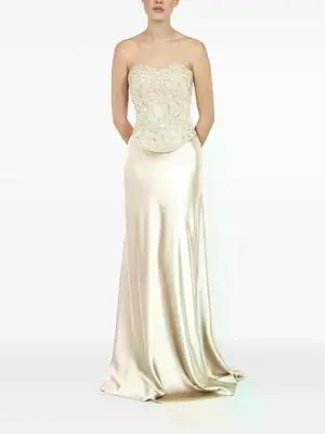 ALEXIA & ANTONIA Embellished Lace Corset