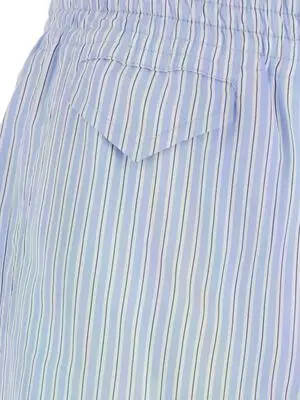 A.p.c. Striped Wide-leg Trousers