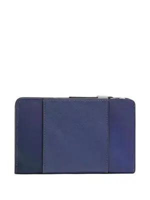 PIQUADRO Bifold Coin Wallet - Blue