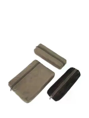 PIQUADRO Leather Toiletry Bag