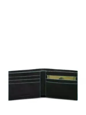 PIQUADRO Leather Wallet - Black