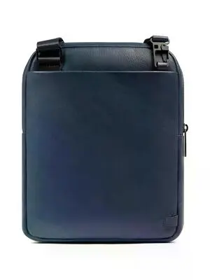 PIQUADRO Leather Laptop Bag - Blue