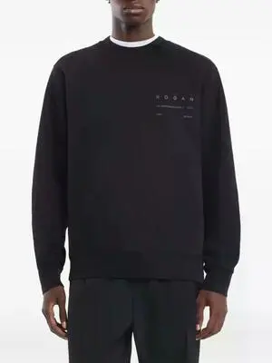 Hogan Round-neck Print Sweatshirt