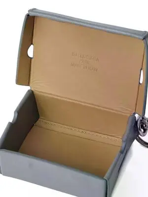 Balenciaga Embossed Logo Key Holder