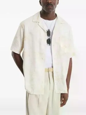 Maison Kitsuné Parisian Map Resort Shirt