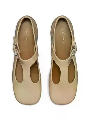 Tory Burch Violet T-strap Ballet Flats - Neutrals