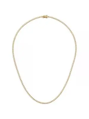 MISSOMA 18k Recycled Vermeil Tennis Necklace With Cubic Zirconia Pav - Gold