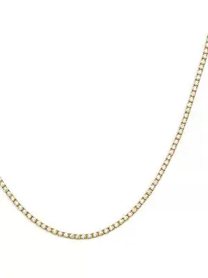 MISSOMA 18k Recycled Vermeil Tennis Necklace With Cubic Zirconia Pav