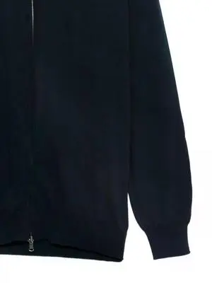 KANGRA Zip Cardigan - Blue