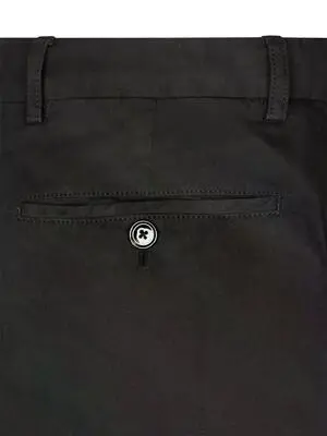 CELLAR DOOR Pleated Trousers - Black