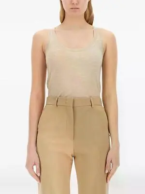 Max Mara Cashmere Racerback Tank Top