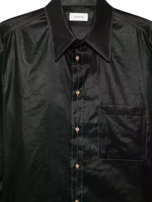 LEMAIRE Pocket Topstitching Shirt