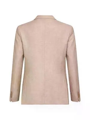 Tagliatore Peak-lapel Two-button Blazer - Neutrals