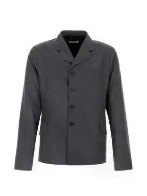 JIL SANDER Wool Poplin Jacket
