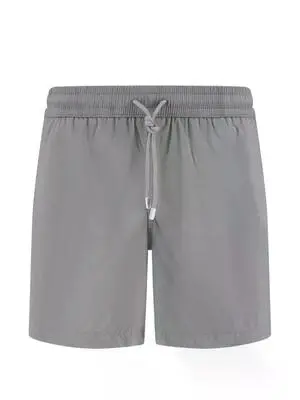 Fedeli Drawstring Swim Shorts Grey