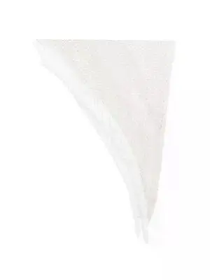 SIMONA CORSELLINI Fringe-trimmed Scarf - Neutrals